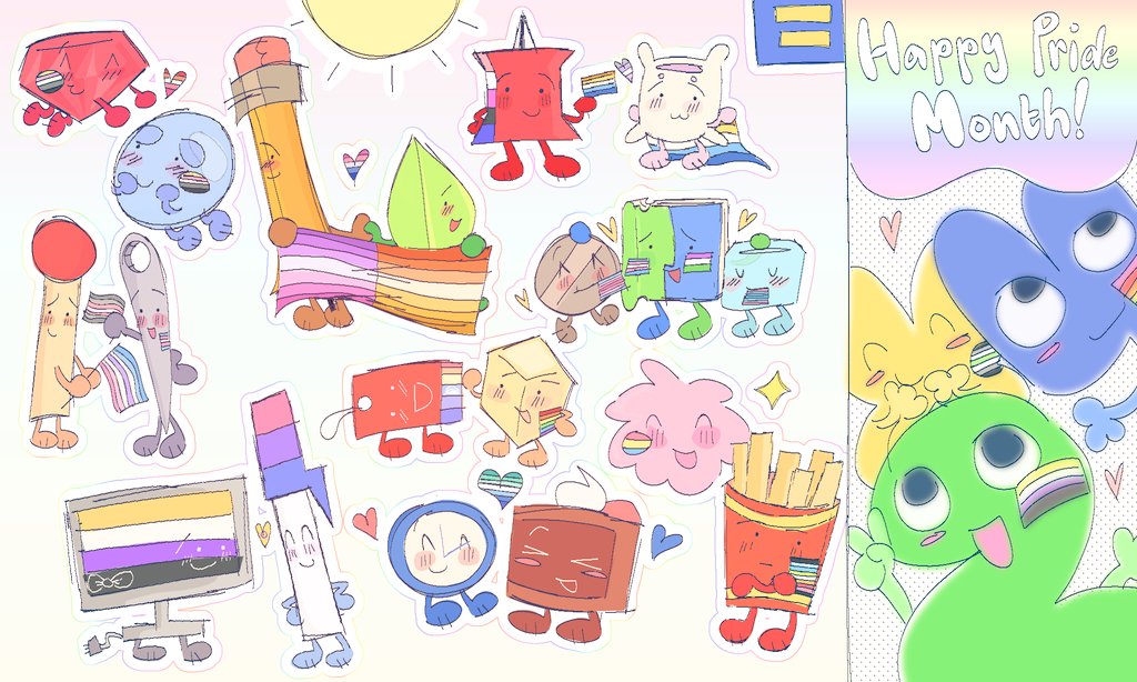 HAPPY PRIDE MONTH! :-) #bfdi https://t.co/qrbRNRqrGh