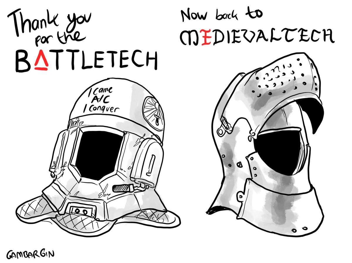 Back to Medievaltech That was a fun ‘fanart week’! I wanted to do a ...