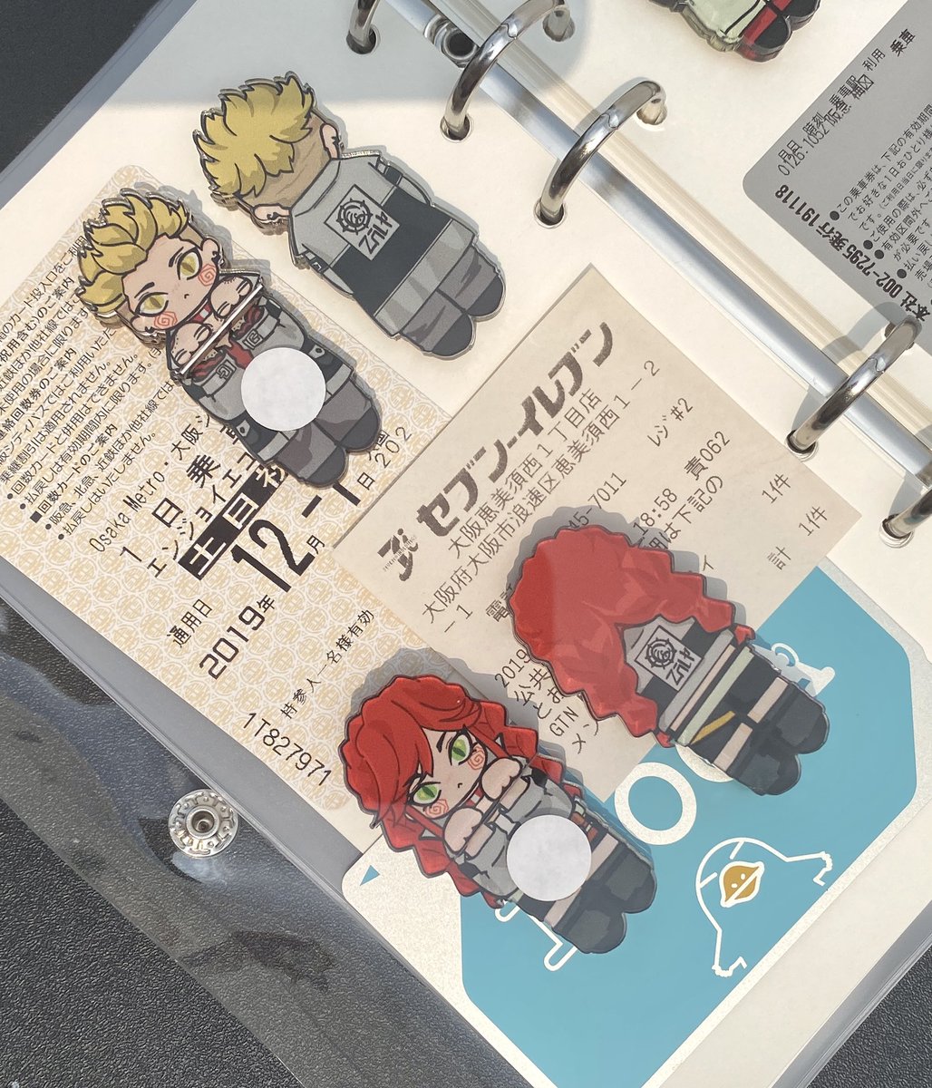 ʕ•̫͡•ʕ サンプル🦋🍀 samples ー fanmerch ー˚ ₊⁎ ᷀ົཽ GACHIAKUTA Hippers full team ...