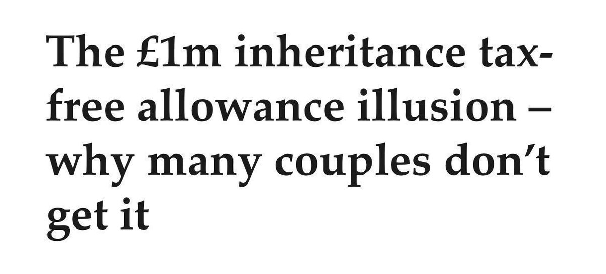 Inheritance Tax in the UK has become ridiculously complex. Consider a ...