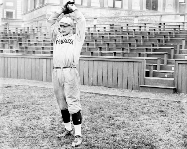 "Yankees trainer Doc Woods had tapped Babe Ruth on the shoulder as he ...