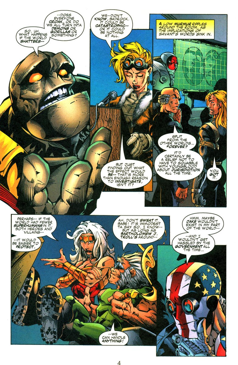 Shattered Image 2 Has a nice Travis Charest cover homaging Kingdom Come ...