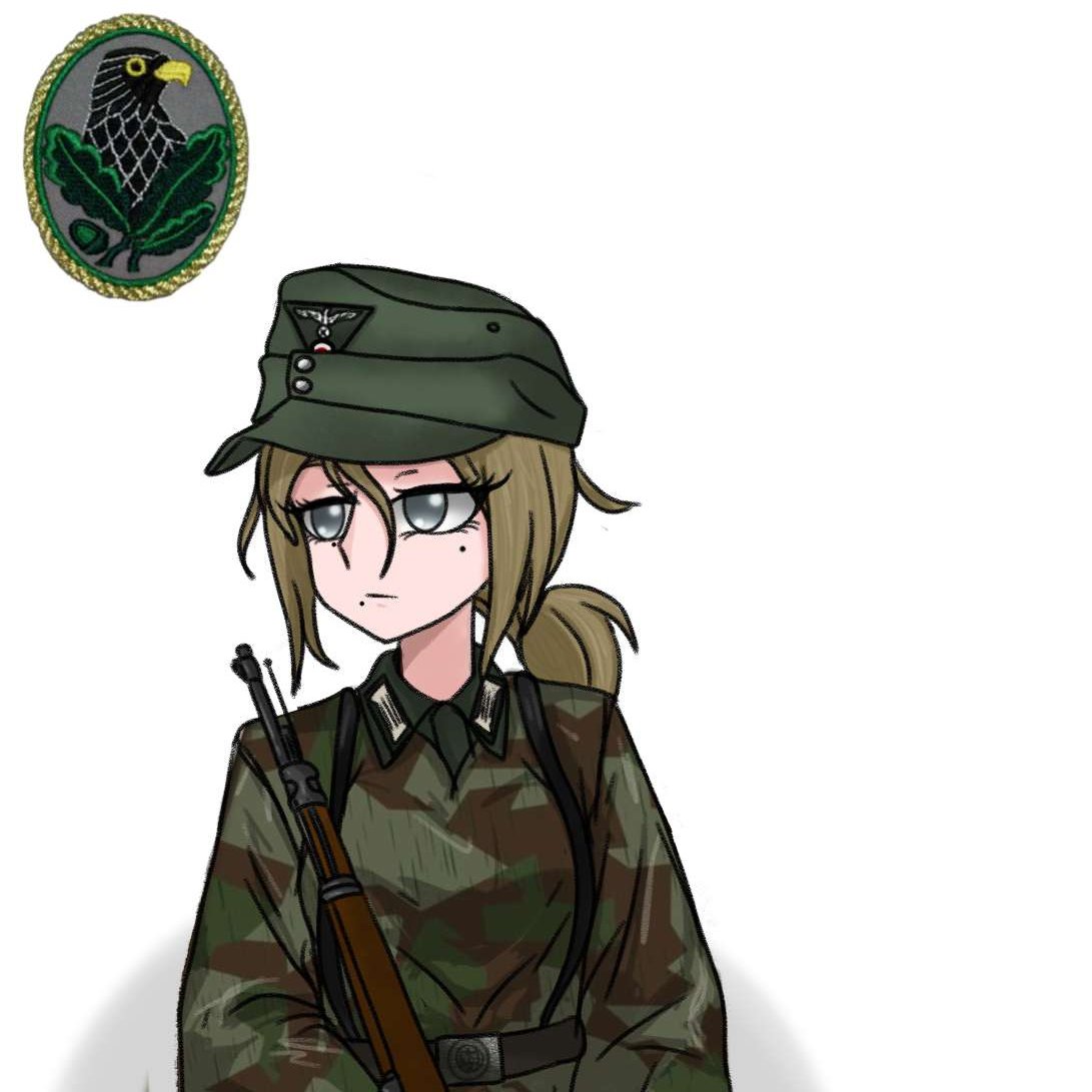 A Wehrmacht sniper girl Sniper training in the Wehrmacht started very ...