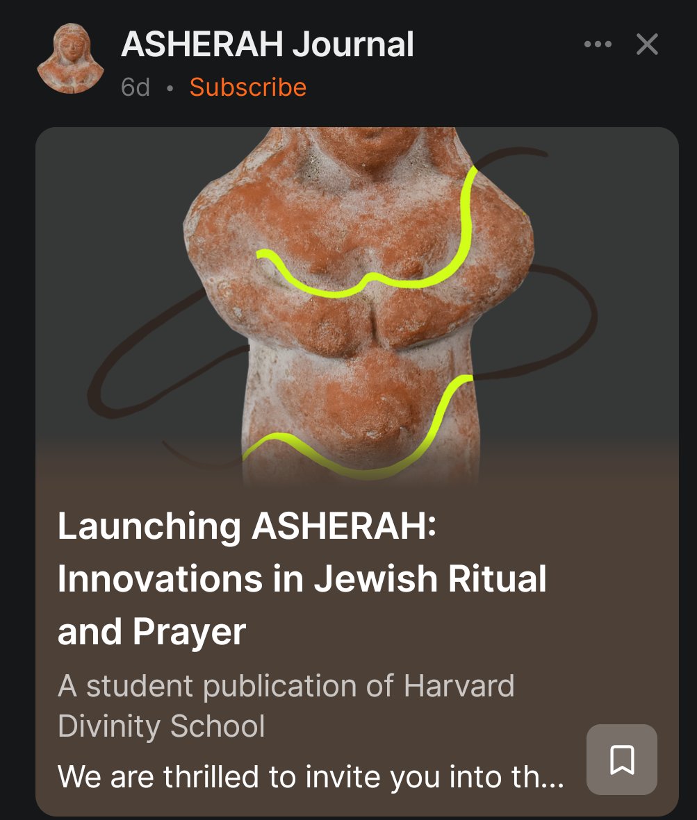 So the geniuses at Harvard named their new “Jewish” liturgy journal ...