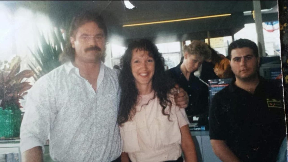 Rick Rude doing a signing at Blockbuster Video in 1989 sounds like ...