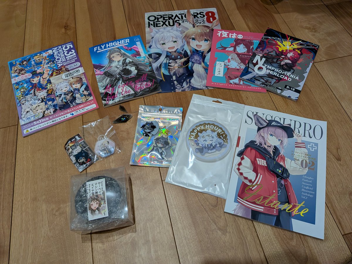 戦利品 今までと比べると少ないような……？
