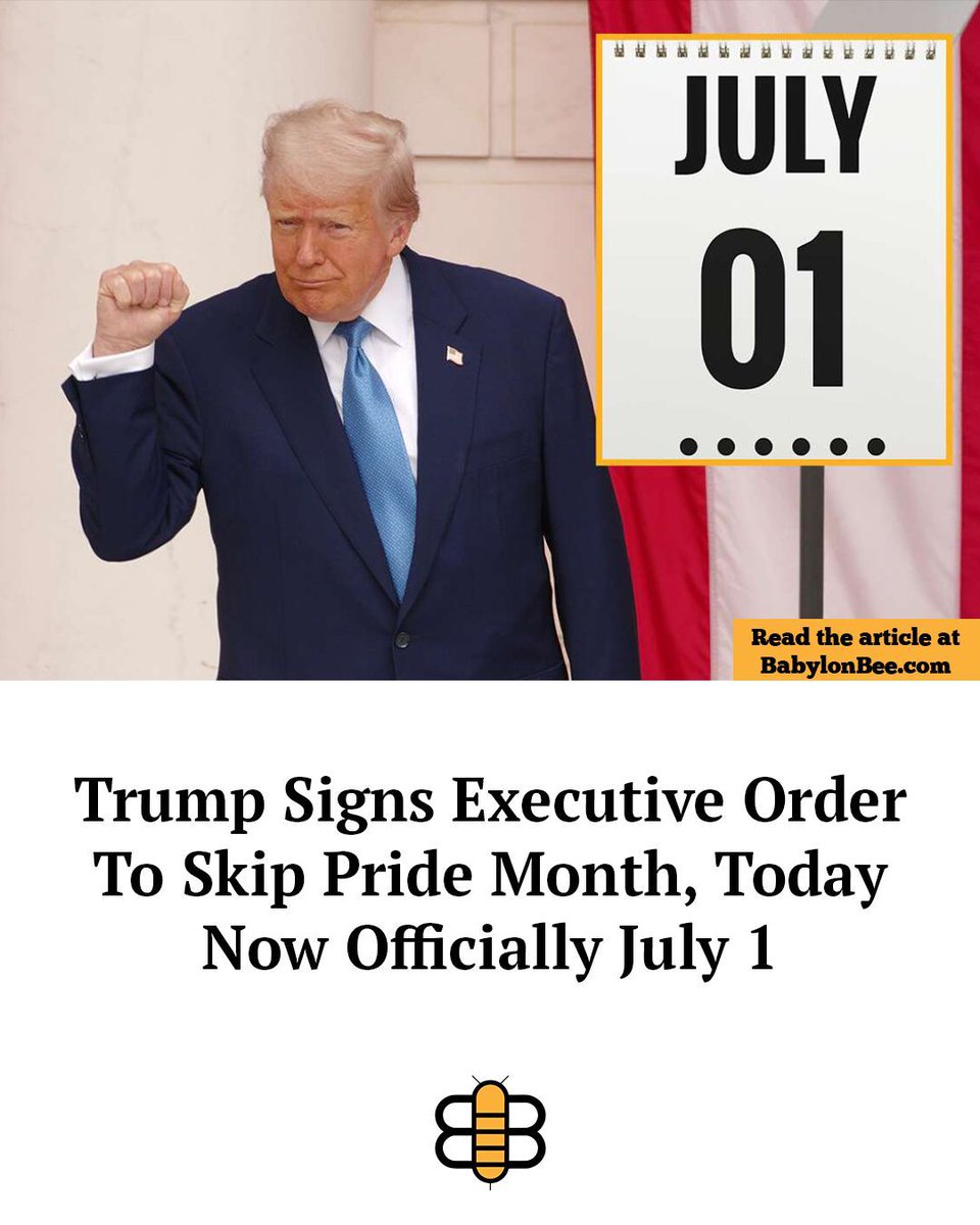 The Babylon Bee (@TheBabylonBee) on X