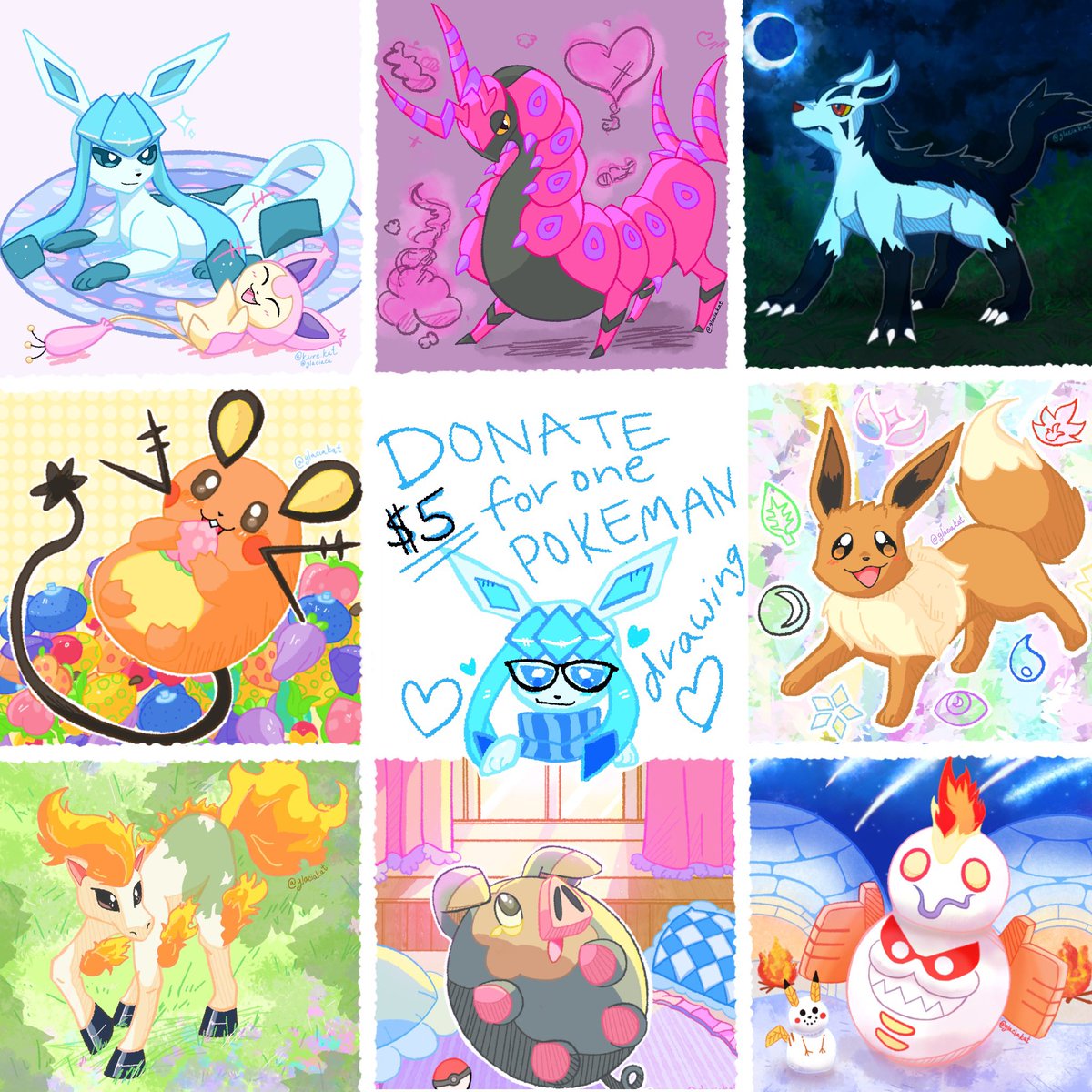 Want a drawing of your favorite Pokemon??? Yeah??? No??? ☹️☹️☹️ Aw poo ...