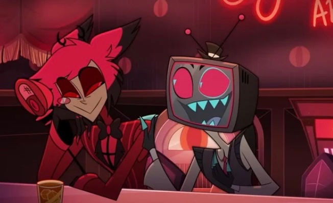 I bet during one of Alastor and Vox’s first conversations Vox said ...