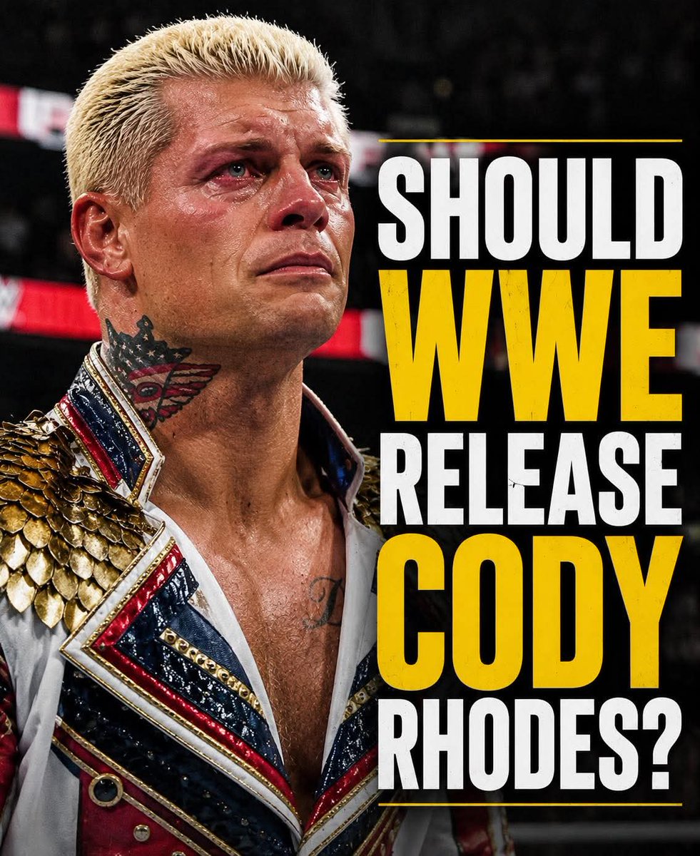 🔥 Should WWE Release Cody Rhodes? YES or NO? 👀 Some fans say Cody has ...