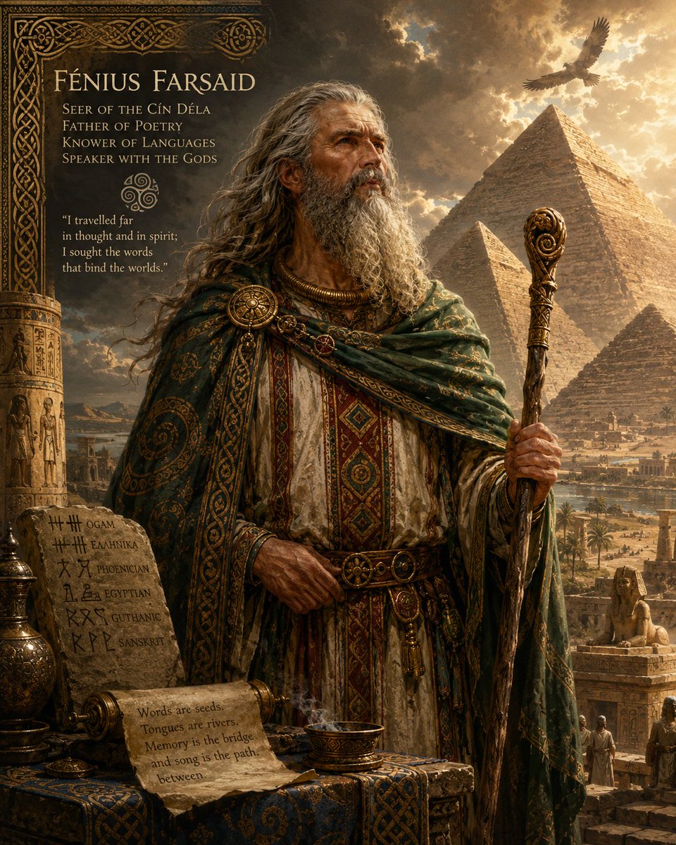 My position on the pyramids is straightforward. When Fénius Farsaid had ...
