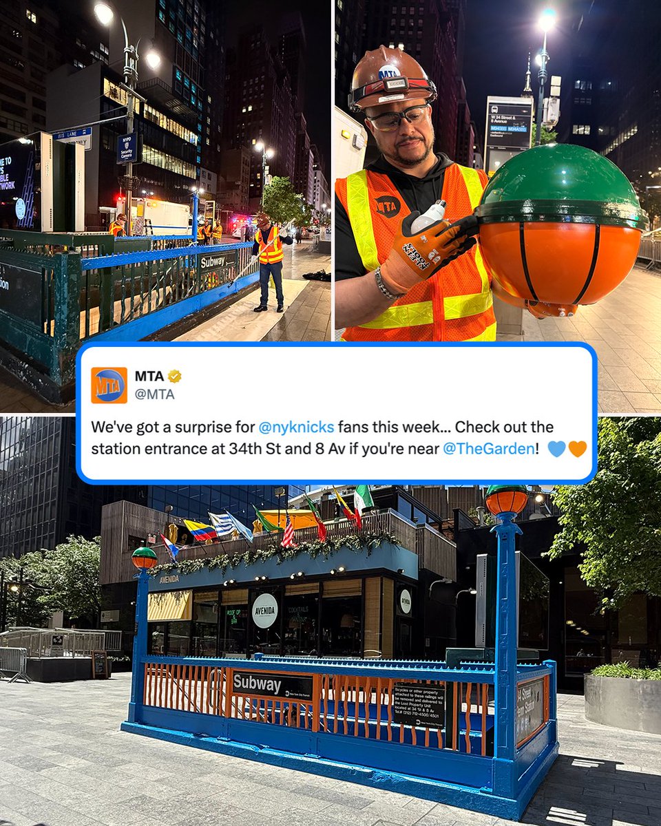 New York City is ready for the Finals They even made the lights into a ...