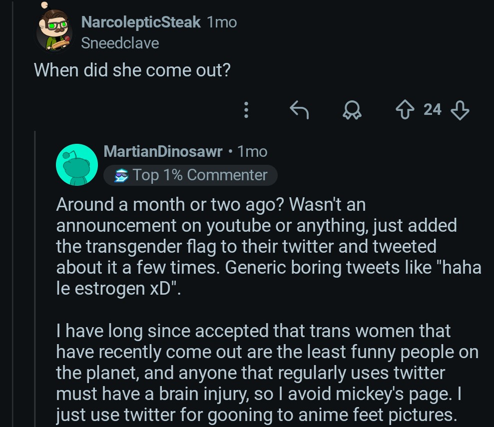 Reading about yourself on reddit is a fascinating experience