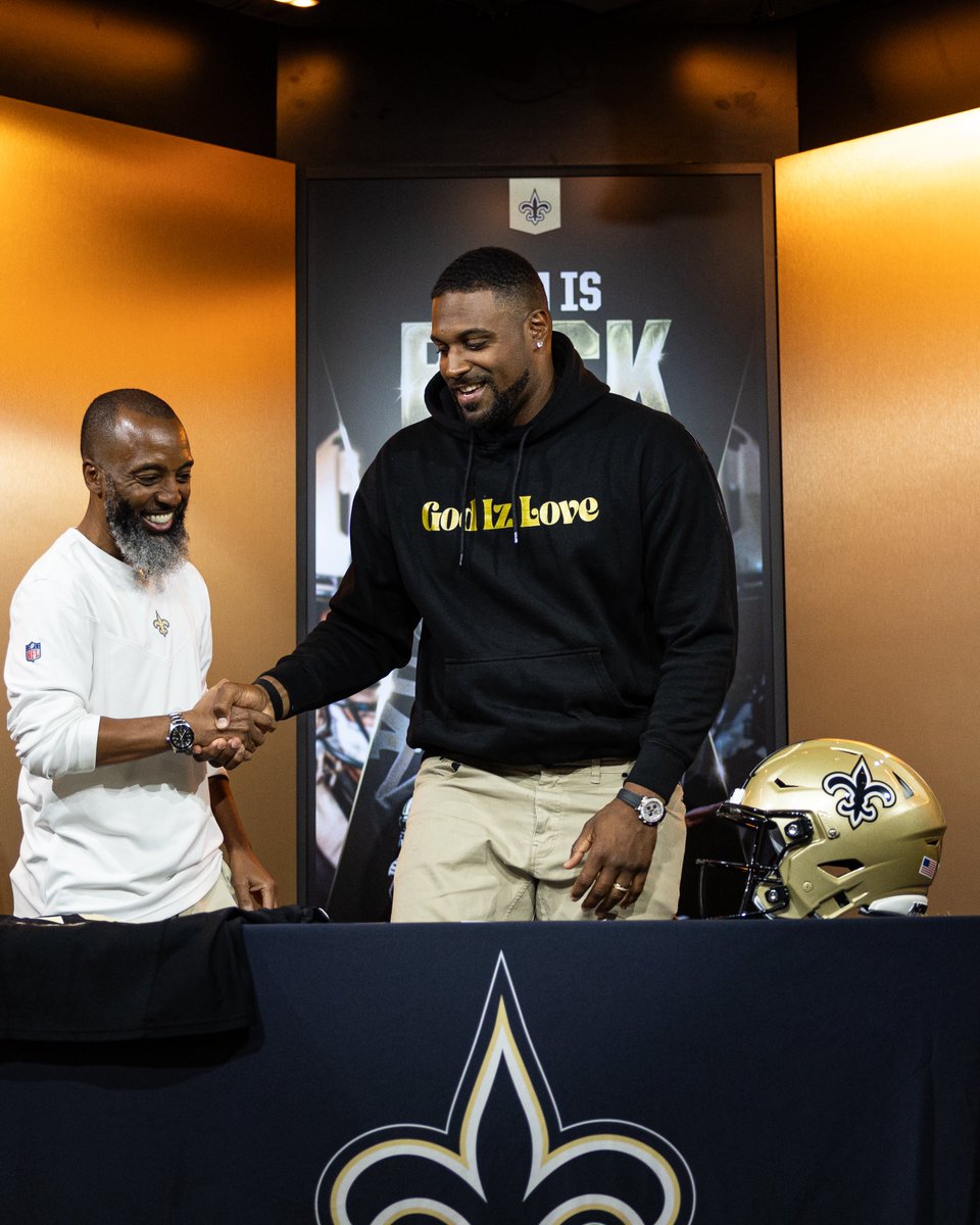 16 years as a New Orleans Saint, Cam Jordan ⚜️