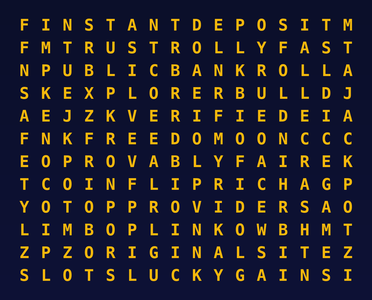First 3 words you see = what's waiting for you at Rolly. Drop them in ...
