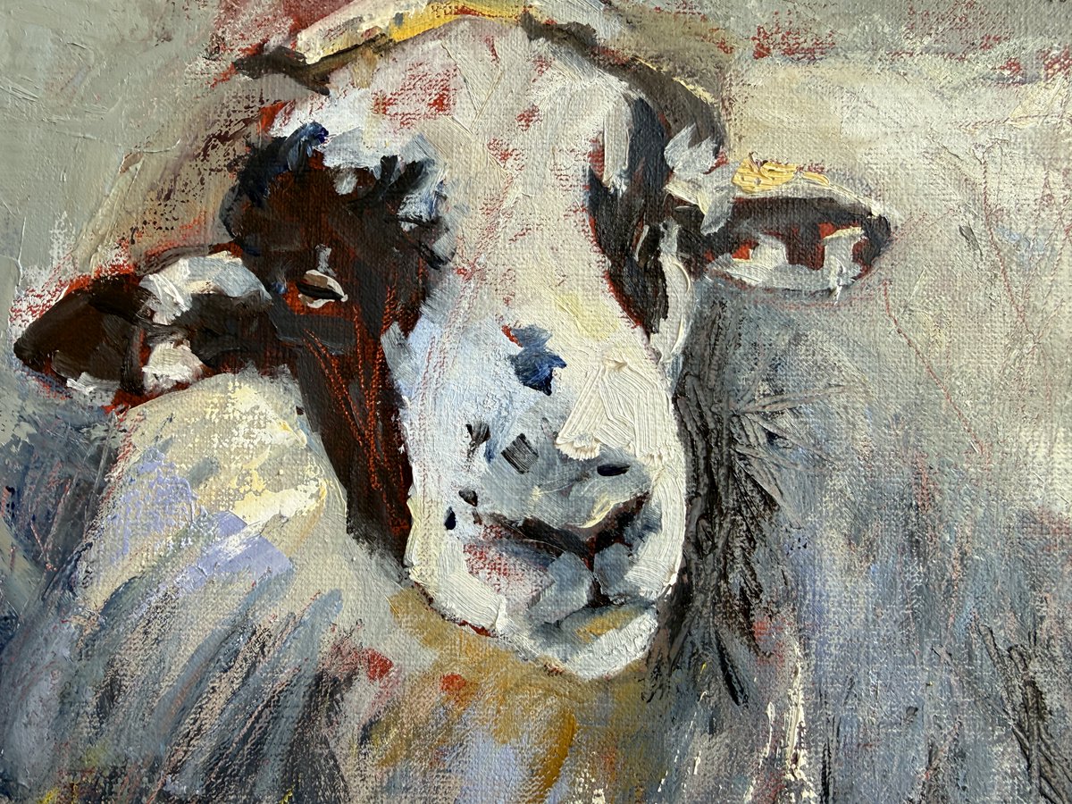 Albert and Alma coming along as I hoped. Showing some details for you ...
