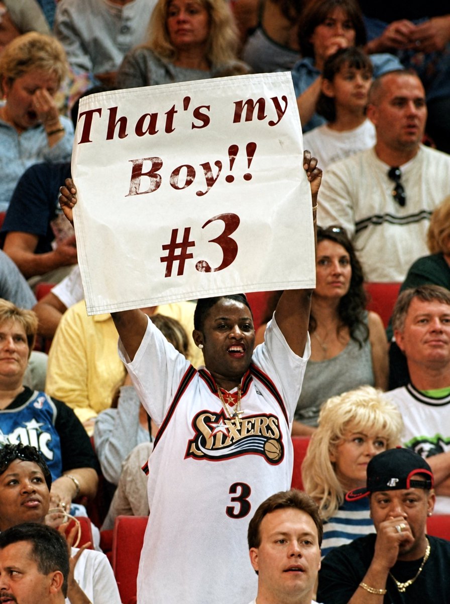 allen iverson & his moms ann iverson. / 1999. photography by calvin ...