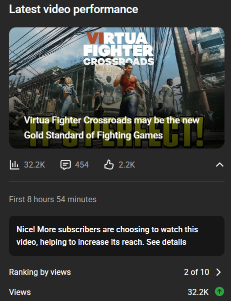 Virtua Fighter Crossroads video is getting more traction than the Tifa ...