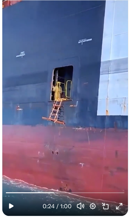 I got a chance to pilot a river tug to pick up a ship's captain, and ...