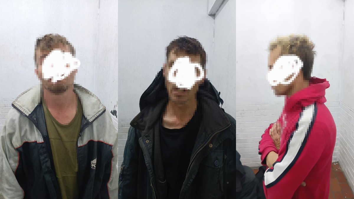 Three Men Arrested After Being Found in Possession of Suspected Stolen ...
