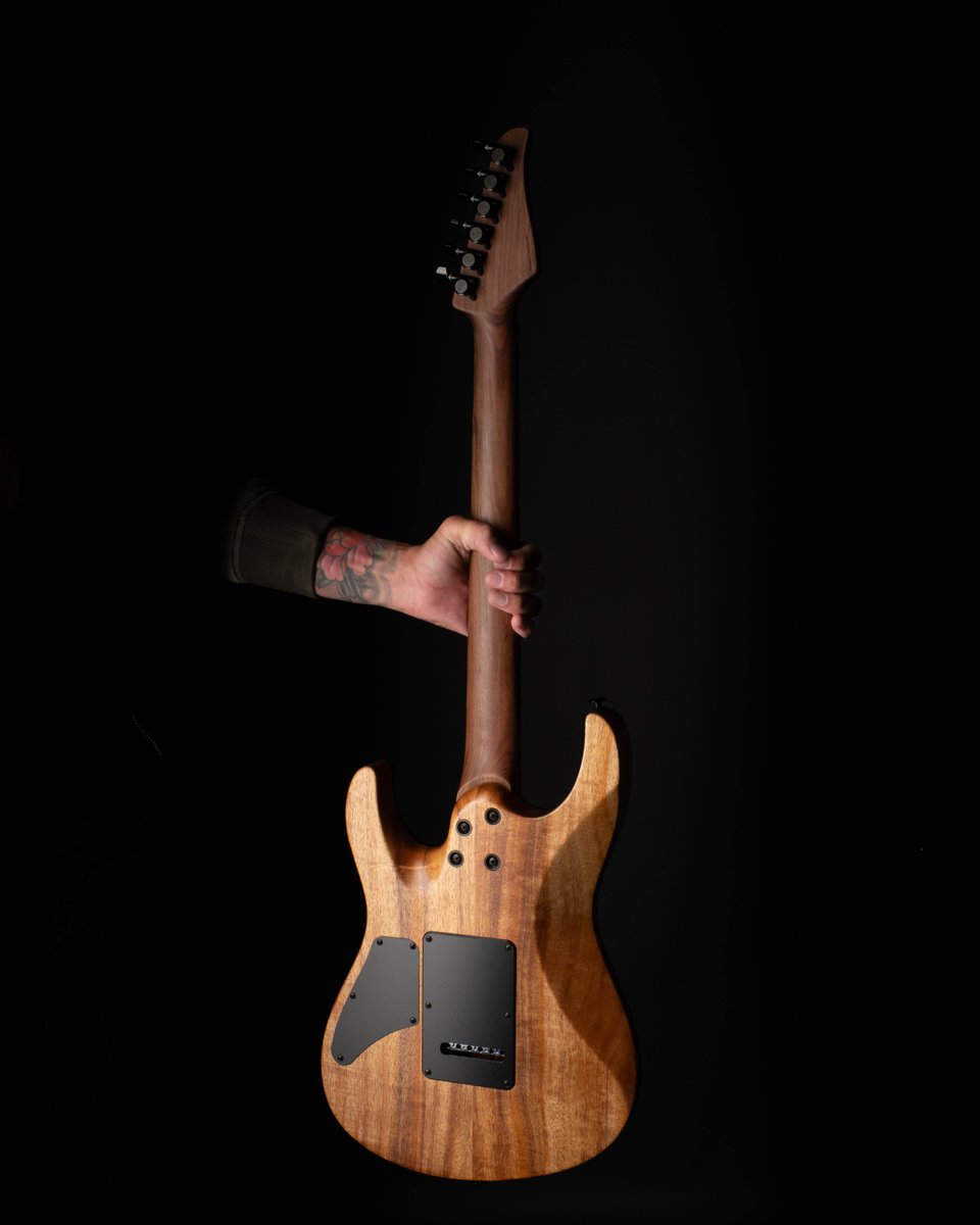 An Figured Koa Custom Modern built for the good folks at Matt’s Music ...