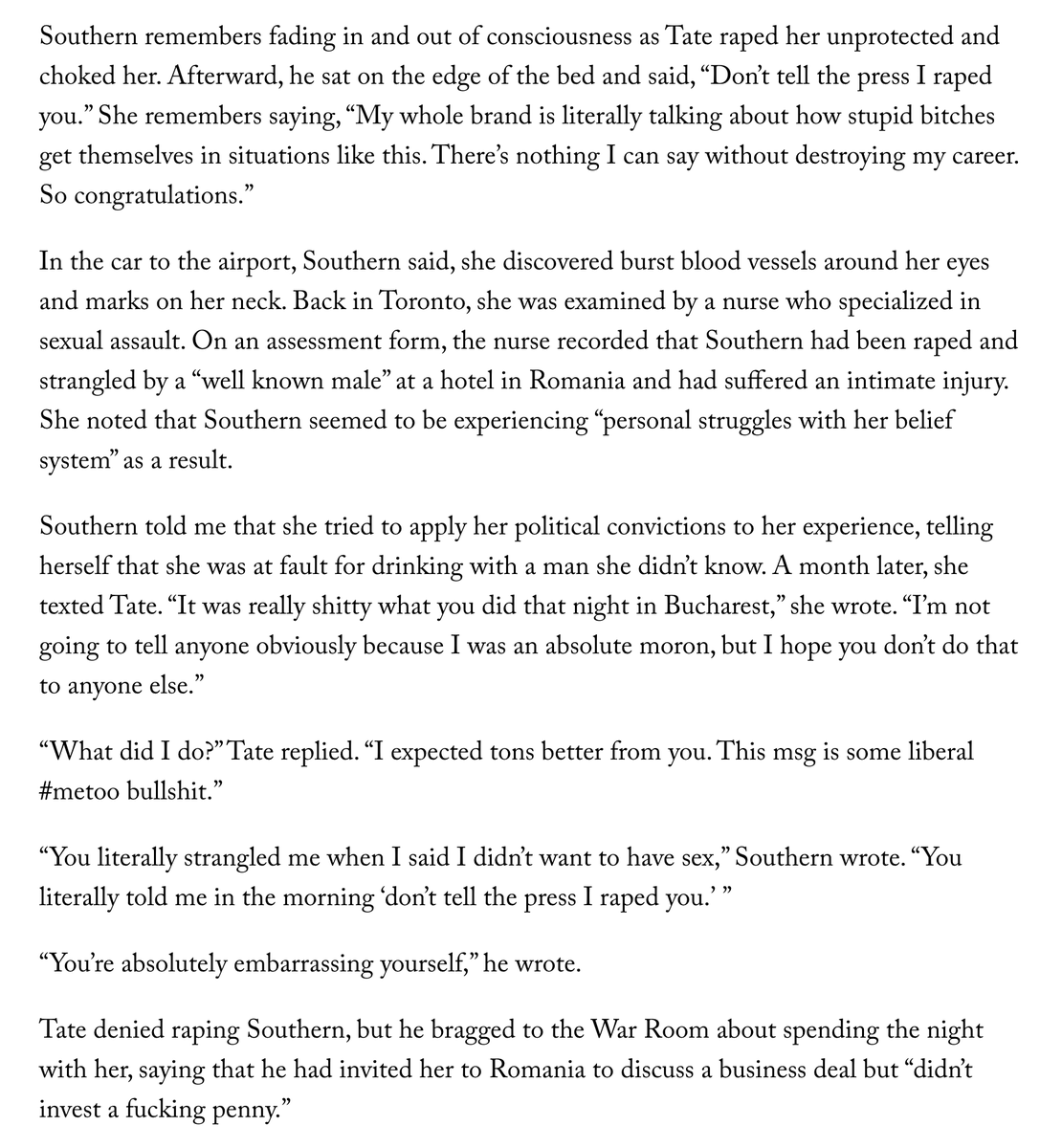 Michael Tracey on X: "Since people sometimes ask, he's an example of an ...
