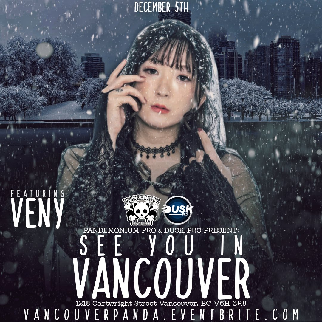 TALENT ANNOUNCEMENT Veny makes her Canada debut at See You In Vancouver ...