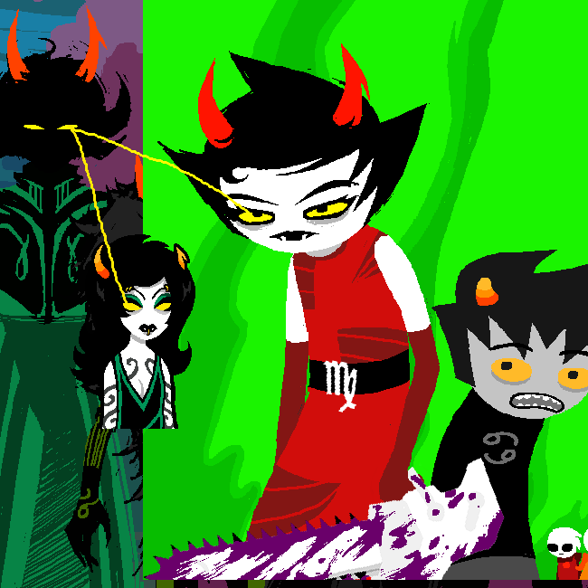@06guay @homestuck_anon hussie didn't want to sacrifice the silhouette ...