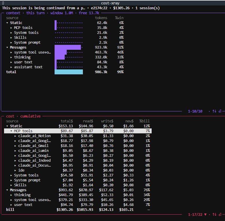We’ve been studying cost attribution for CC/Codex. Existing log-based ...