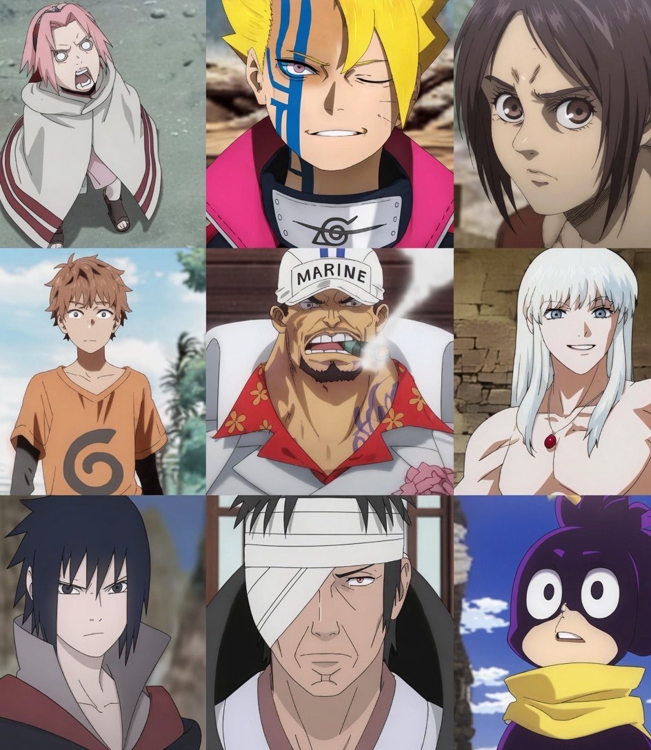 Who are the top 3 most hated characters in anime
