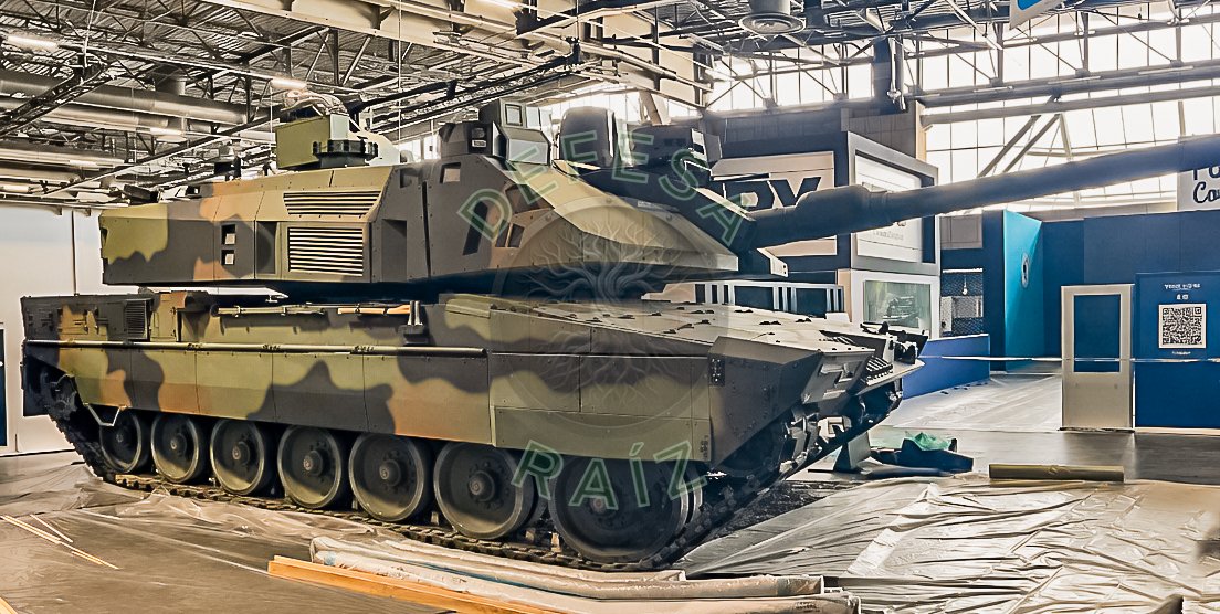 O protótipo IMBT da LRMV (Leonardo-Rheinmetall Military Vehicles). O ...