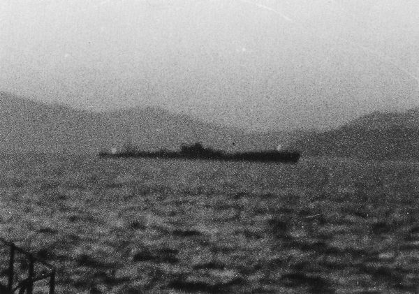 June 13, 1943. The freezing fog of the Aleutian Islands, off Kiska, the ...