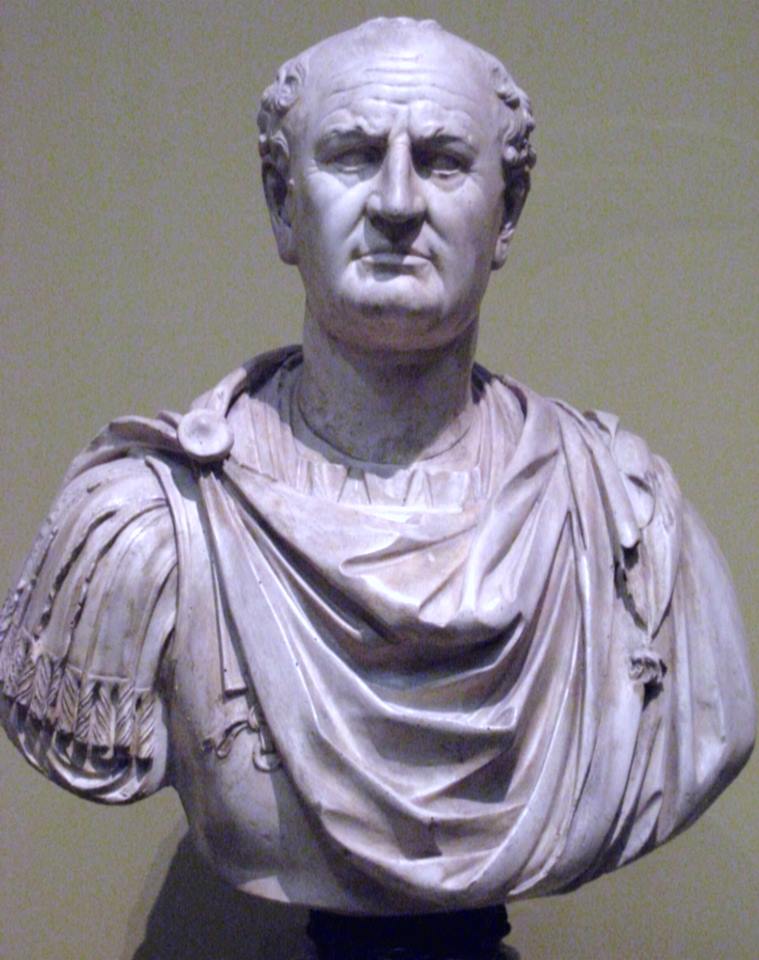 Died today 79AD Vespasian, Roman Emperor, dies at 69. He was the fourth ...