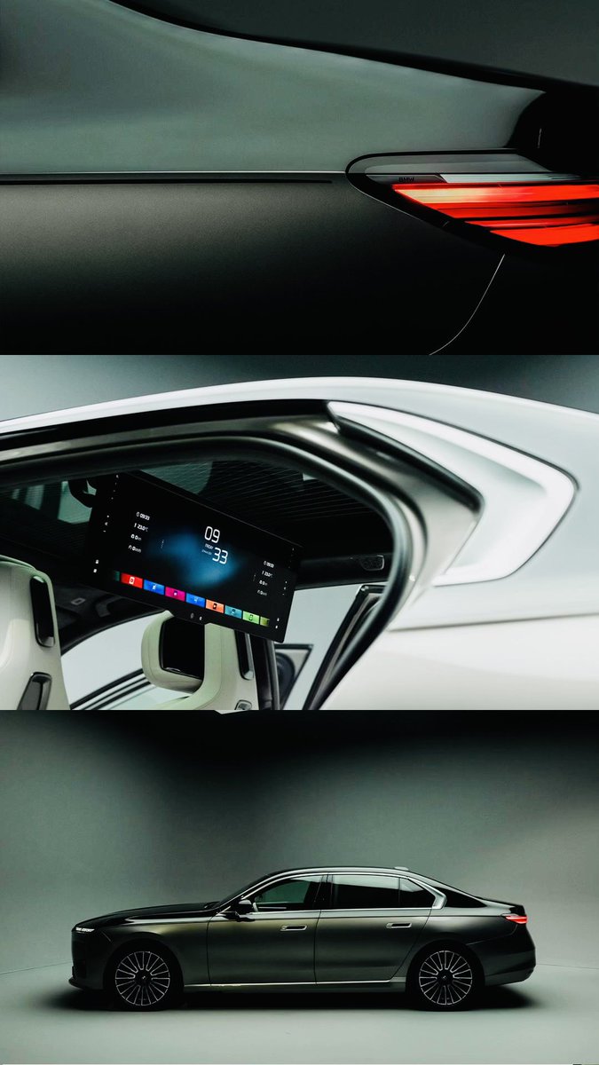 BMW 7 Series Studio shots hitting clean from every angle. Bold front ...