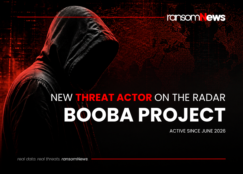⚠️ New threat actor on the radar ⚠️ 🥷🏻 Booba Project 🗓️ added on June ...