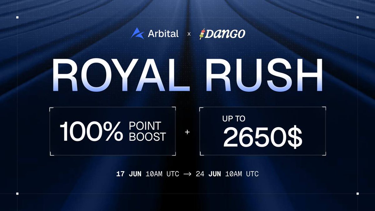 Dango Royal Rush is live Arbital x @dango, round three -> 100% point ...