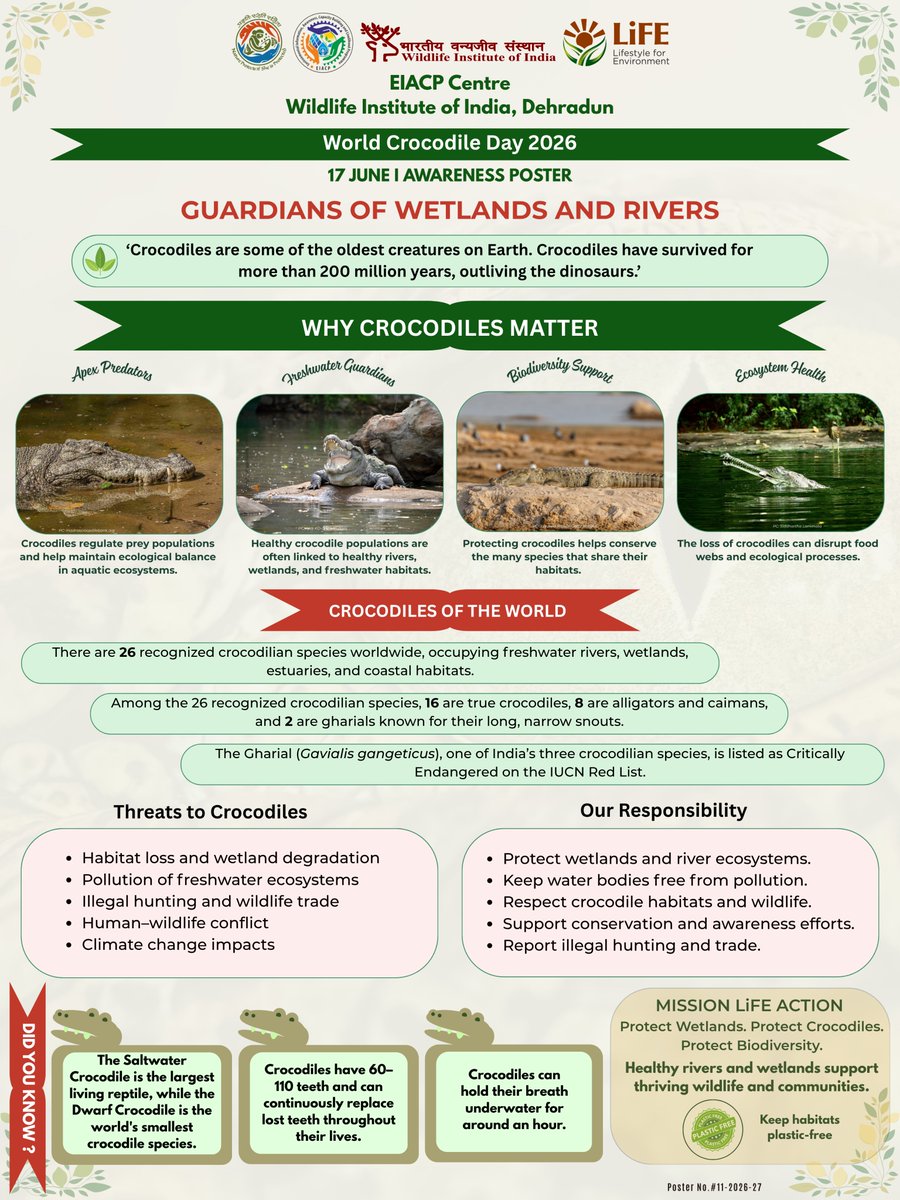 Crocodiles have outlived the dinosaurs for over 200 million years As ...