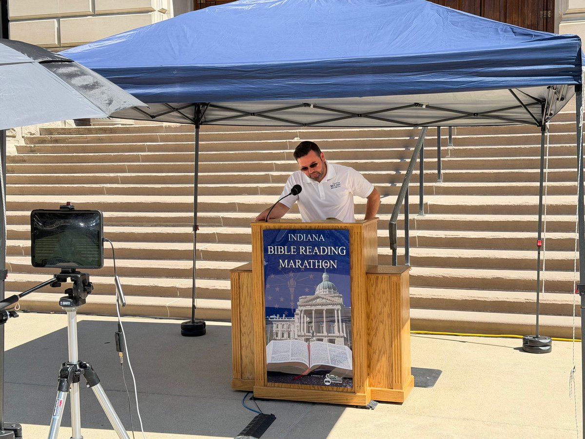 Yesterday on the steps of the Indiana Statehouse, I had the honor to ...