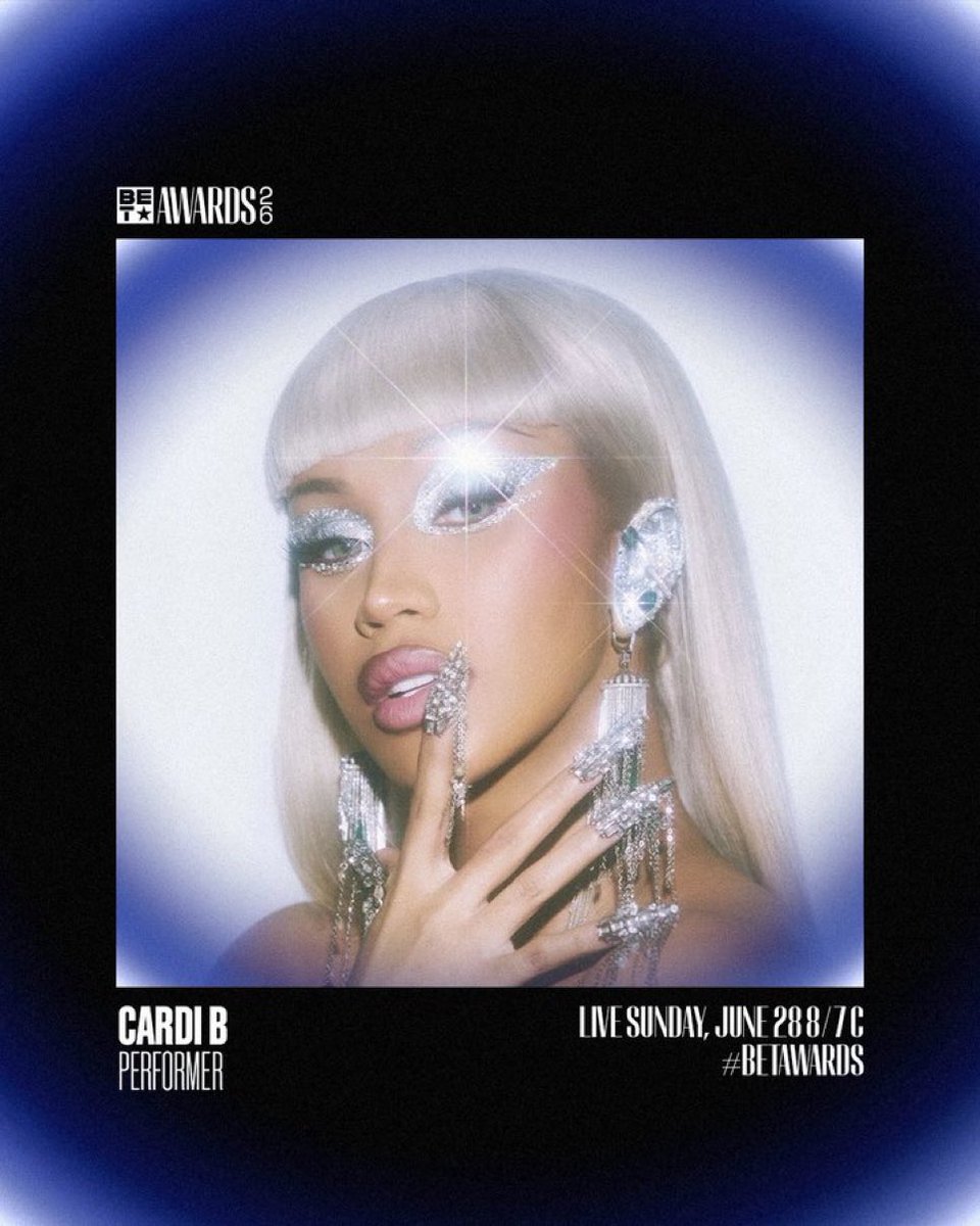 Cardi B has been announced as a performer for this year’s BET Awards ...
