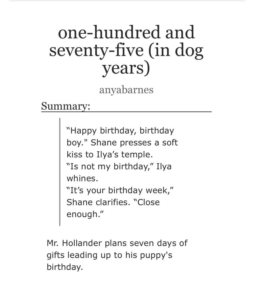 one-hundred and seventy-five (in dog years) | #subtopilyaweek 🎂 ch 1/7 ...