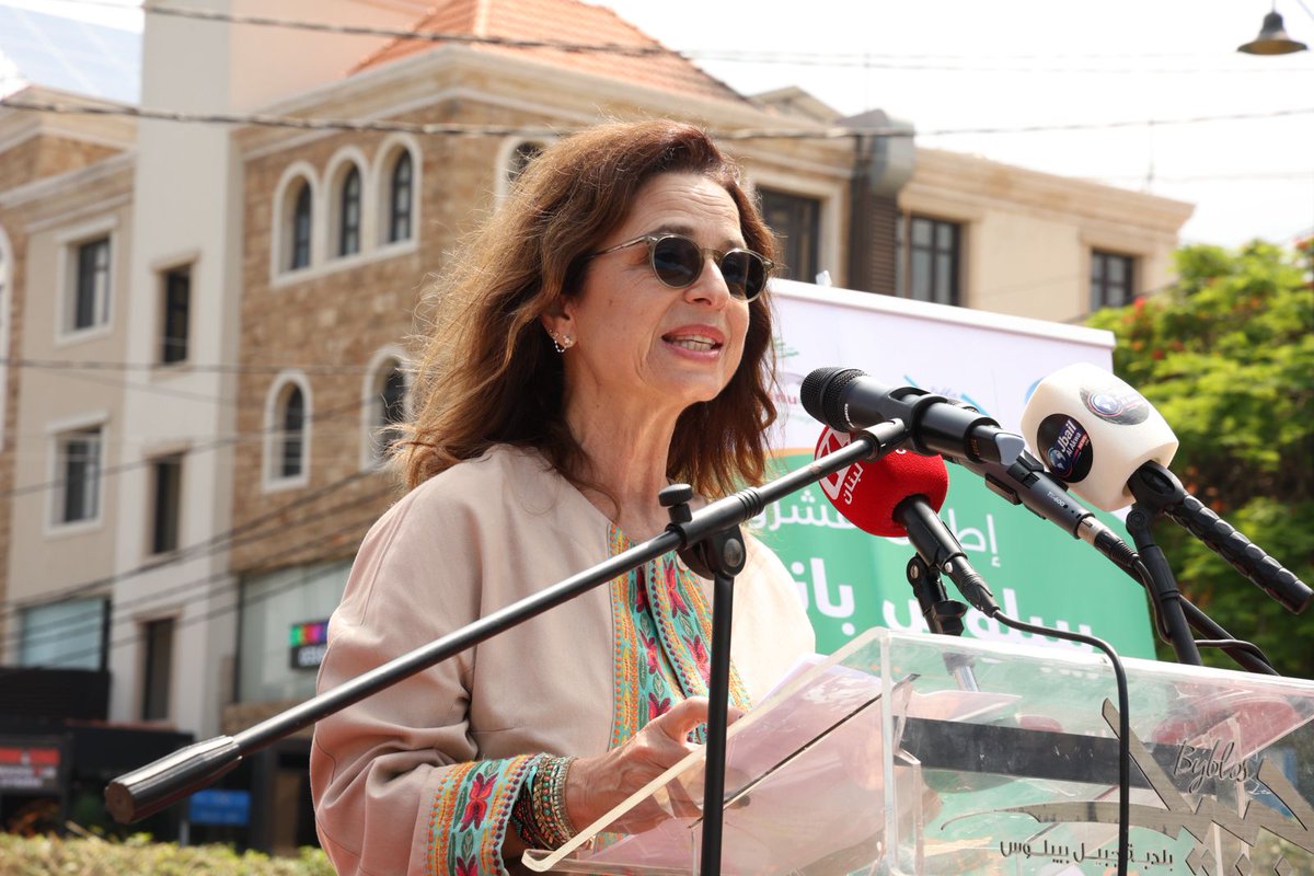The Minister of Tourism officially opened the @ByblosPanorama project ...
