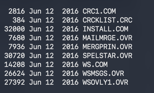 Yay for FILES! IMO this is really about ASCII more than file systems ...