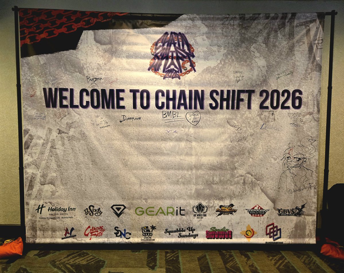 GBVS WORLD TOUR 2026 ⭐We're here at CHAIN SHIFT 2026, our first ★4 ...