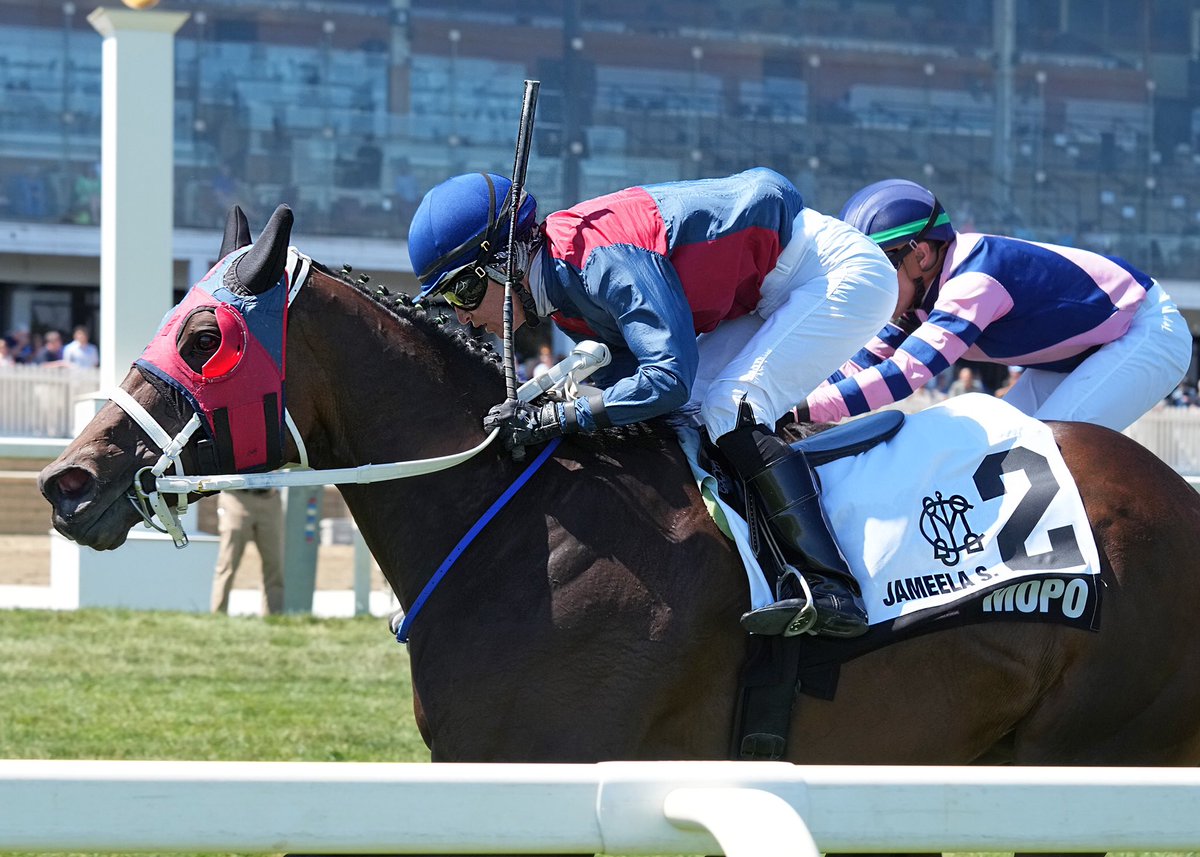 Mopo, with 2 wins and 7 seconds in 11 starts, breaks through in first ...