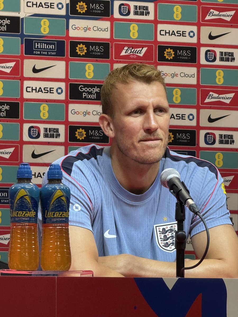 Dan Burn spoke really well in the England World Cup media bunker today ...