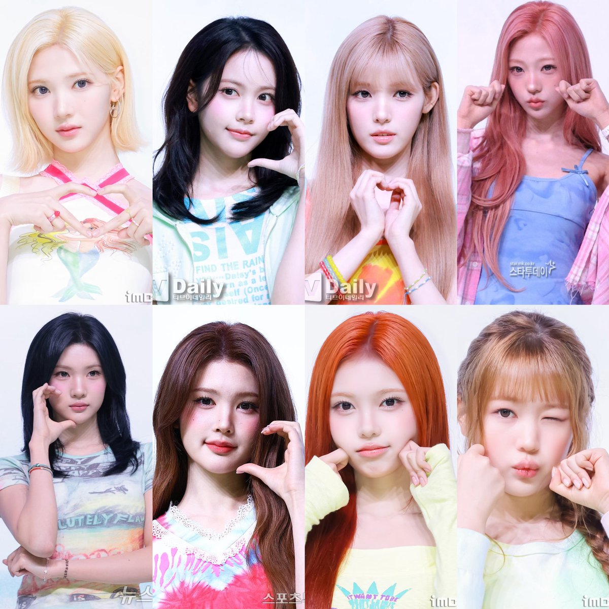 K-media named Hearts2Hearts members today: CARMEN : “extraordinary ...