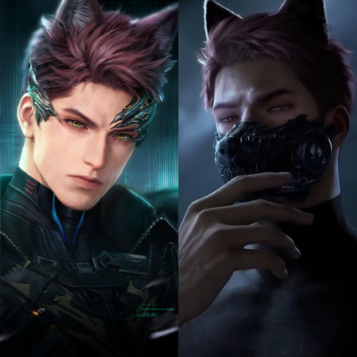 I don't know how to feel about Valko having BOTH animal ears & human ...