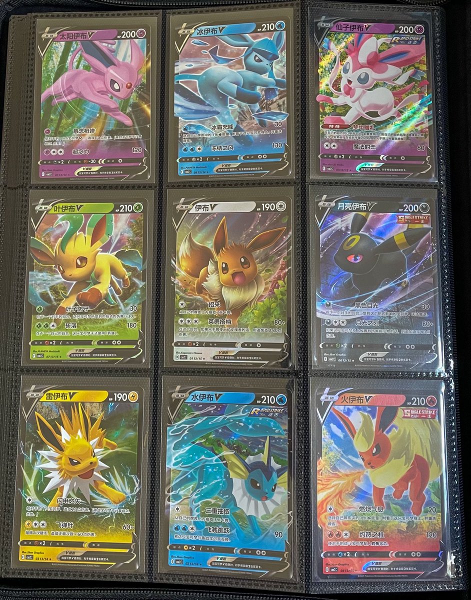 Might have to get a binder solely for my Chinese cards! Love this page ...