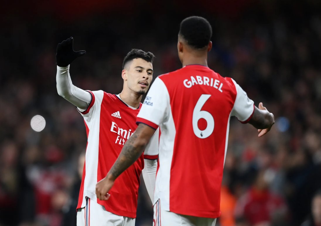Good Morning, Arsenal family! Gabriel Magalhães and Gabriel Martinelli ...