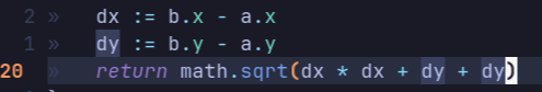 I just spend a long time debugging code thinking it was something super ...